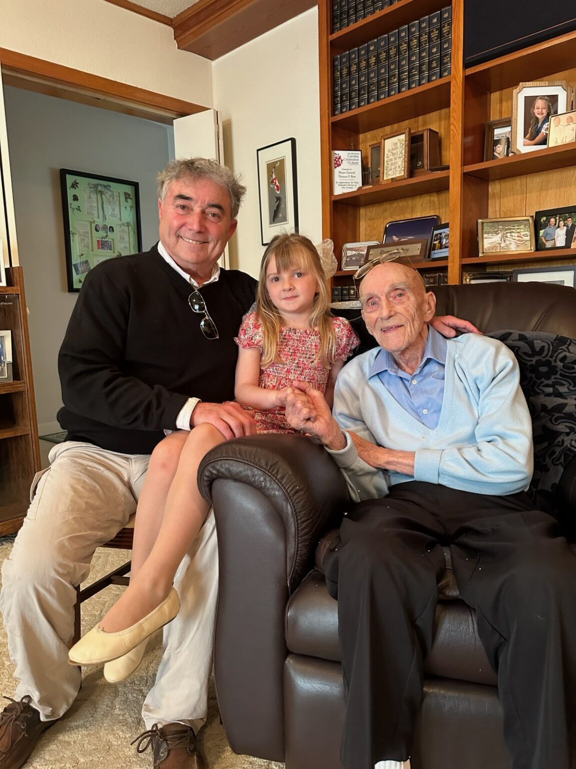 General Tom Rew Celebrates 102nd Birthday - Rick Mantei